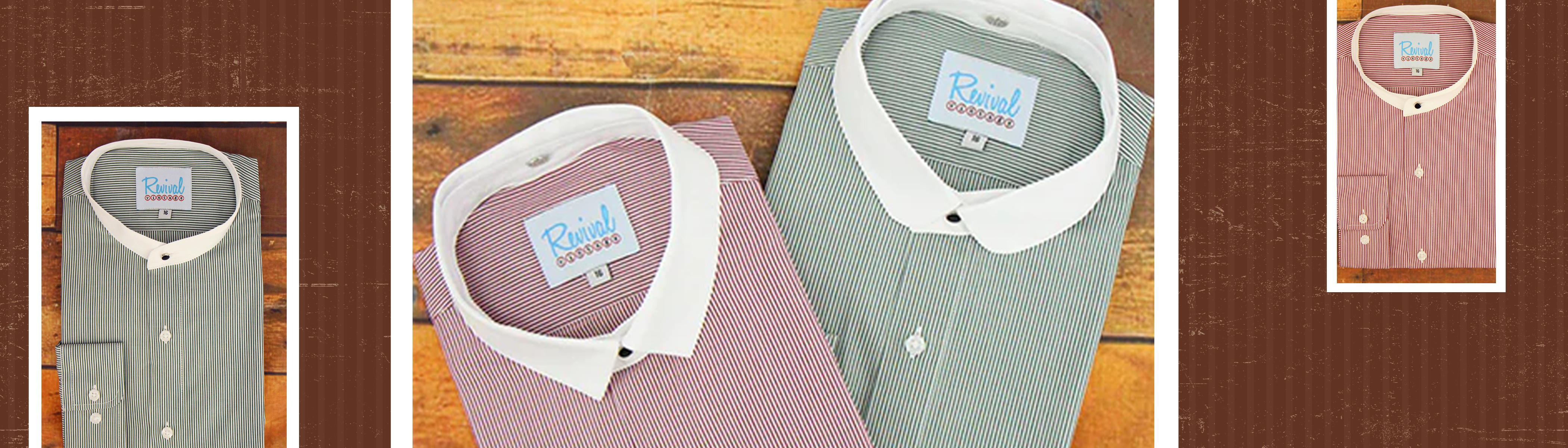 Revival Replica Vintage Shirts With Detachable Collars – RevivalVintage
