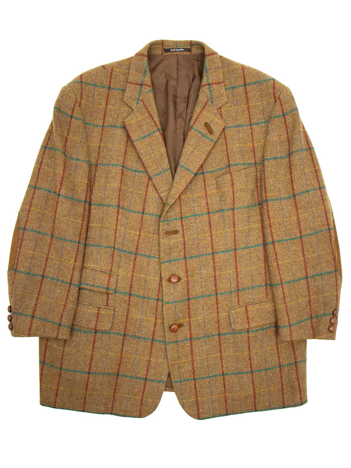 Four Pocket Check Daks Vintage Pure Wool Blazer – RevivalVintage