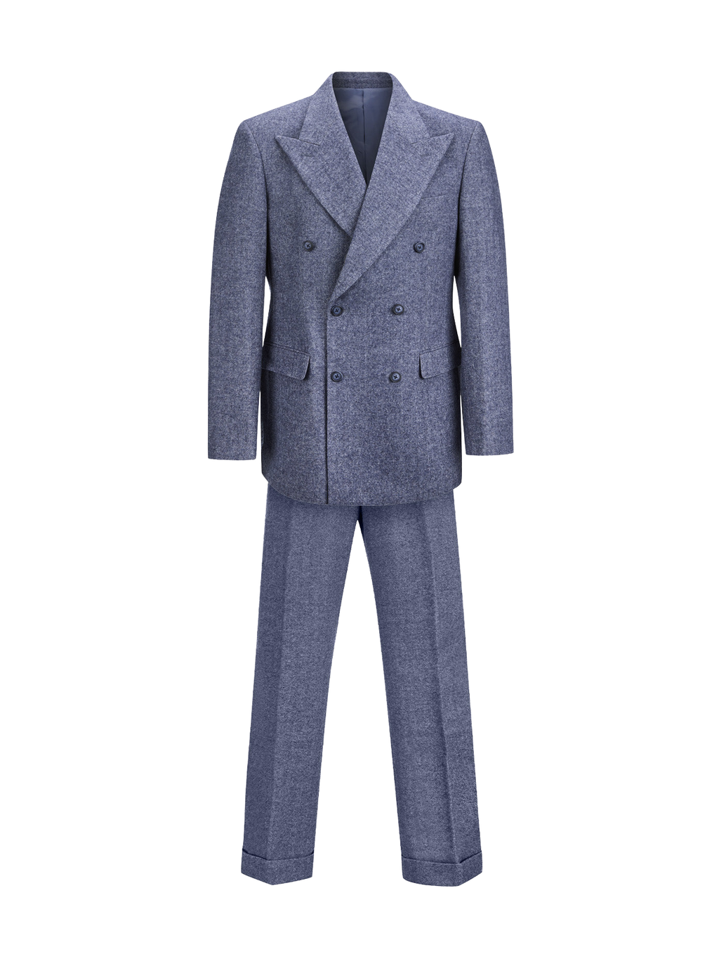 1940s Deliverance Demob Suit - Blue Herringbone – RevivalVintage