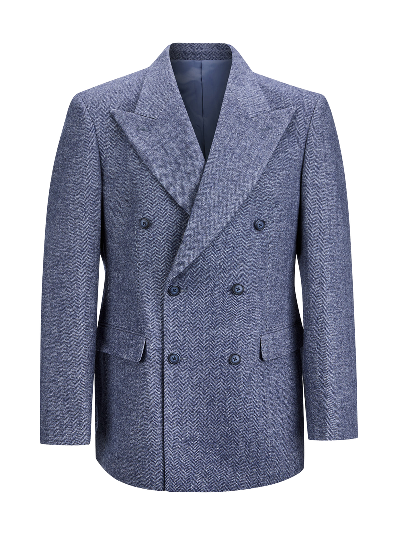 1940s Deliverance Demob Suit - Blue Herringbone – RevivalVintage