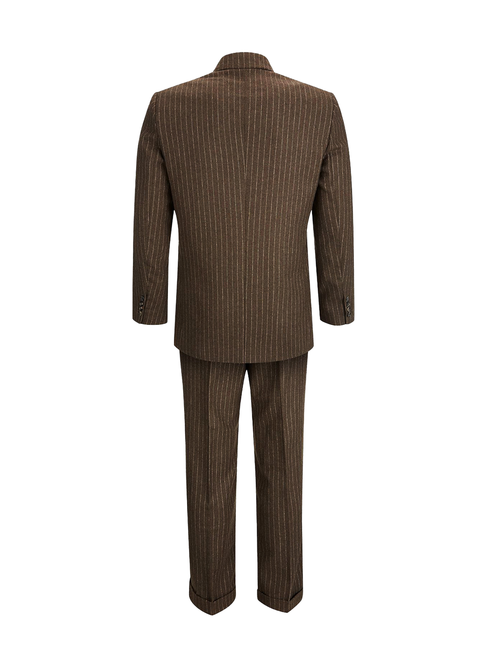 1940s Vintage Deliverance Demob Suit - Brown Pinstripe – RevivalVintage