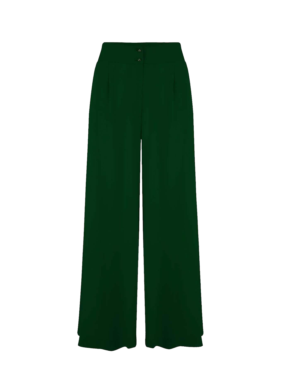 40s Vintage Look Green Wide Leg Trousers – RevivalVintage